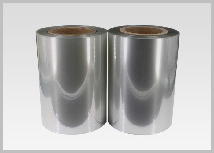 Transparent Clear Film Roll , PETG Printed Shrink Film For Plastic Bottle Package