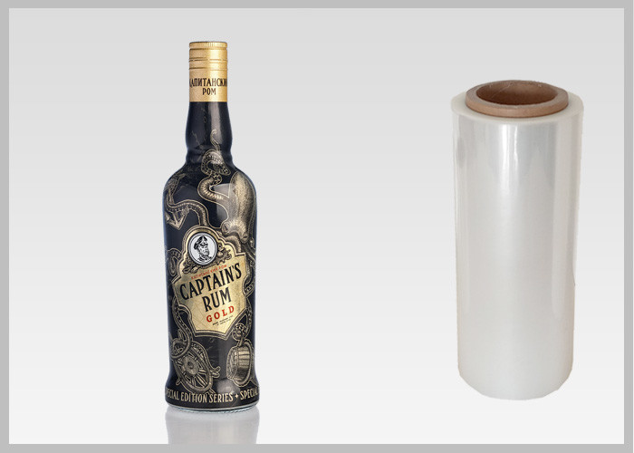 Nontoxic Clear PETG Shrink Film For Bottle Package , Juice Package