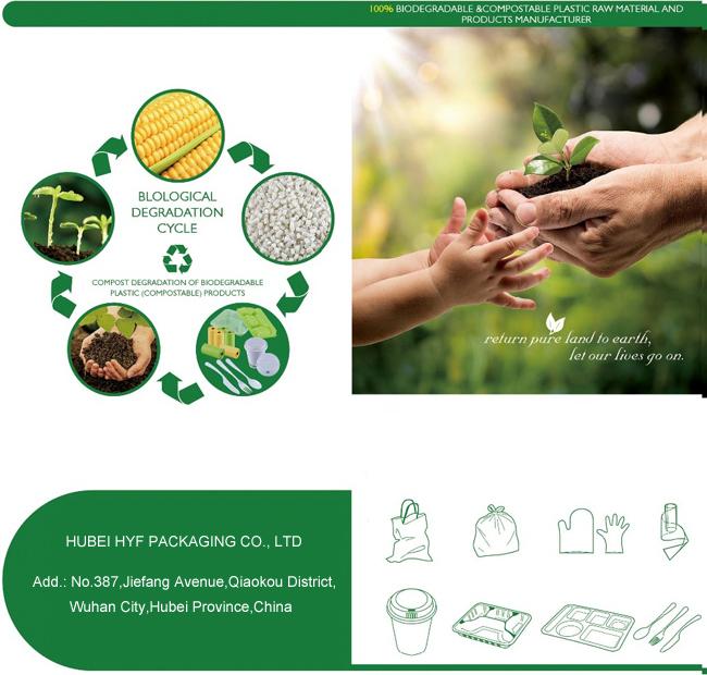 Biodegradable PLA Shrink Label Corn Sleeve Film Rolls Food Grade Packaging