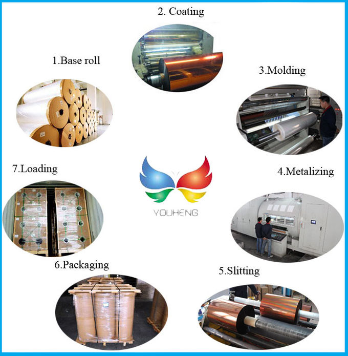 68gsm Vacuum Metallized Paper